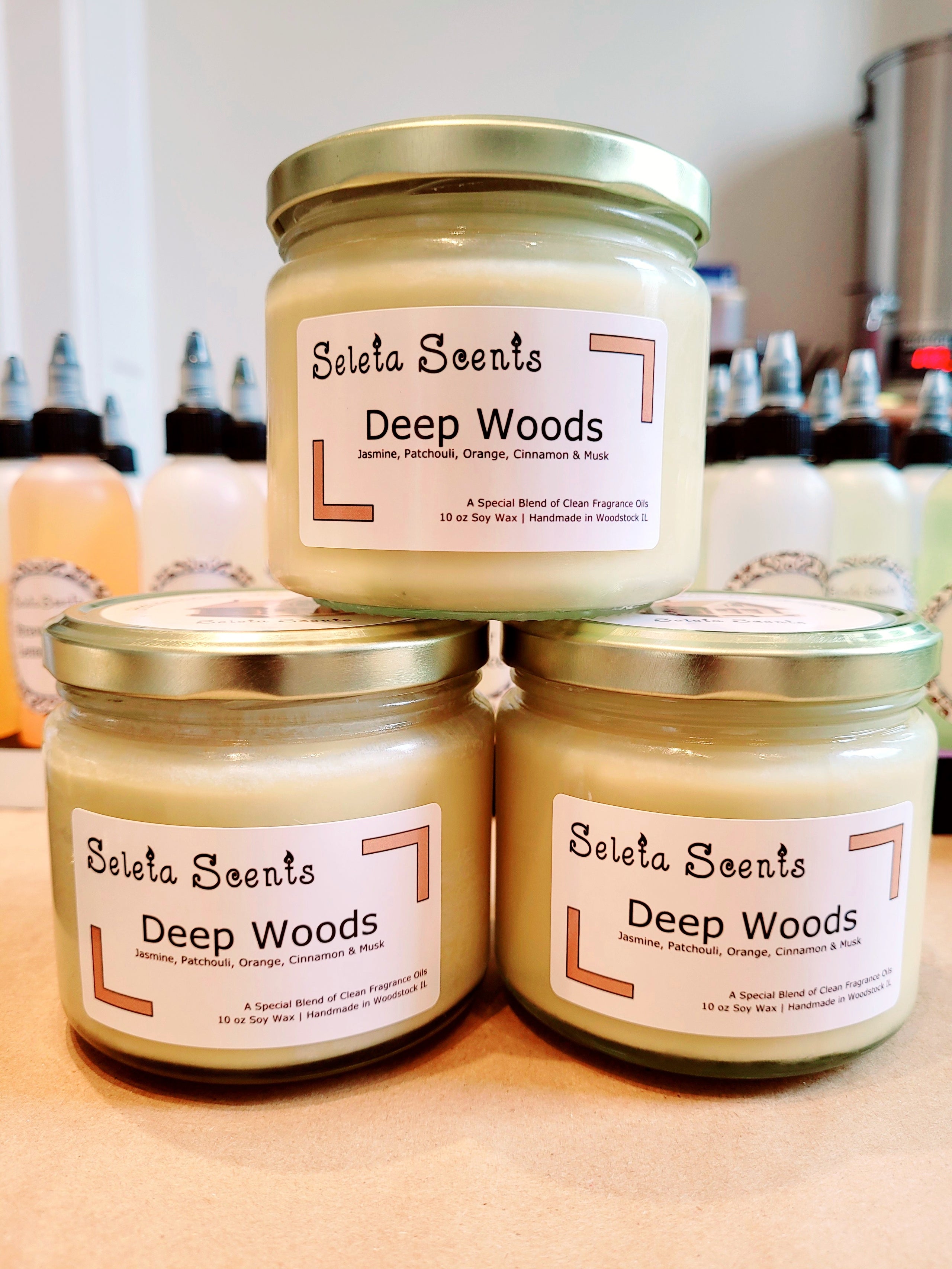 Soy Candle Deep Woods | Seleta Scents
